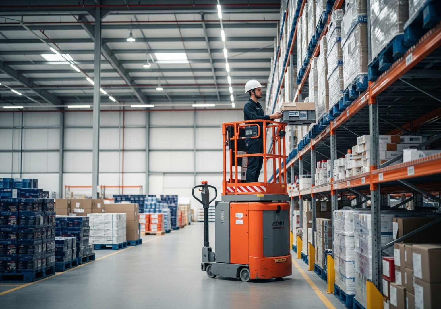 Requirements for "Rolling Stairs/Work Platforms" to Speed Up Warehouse ...